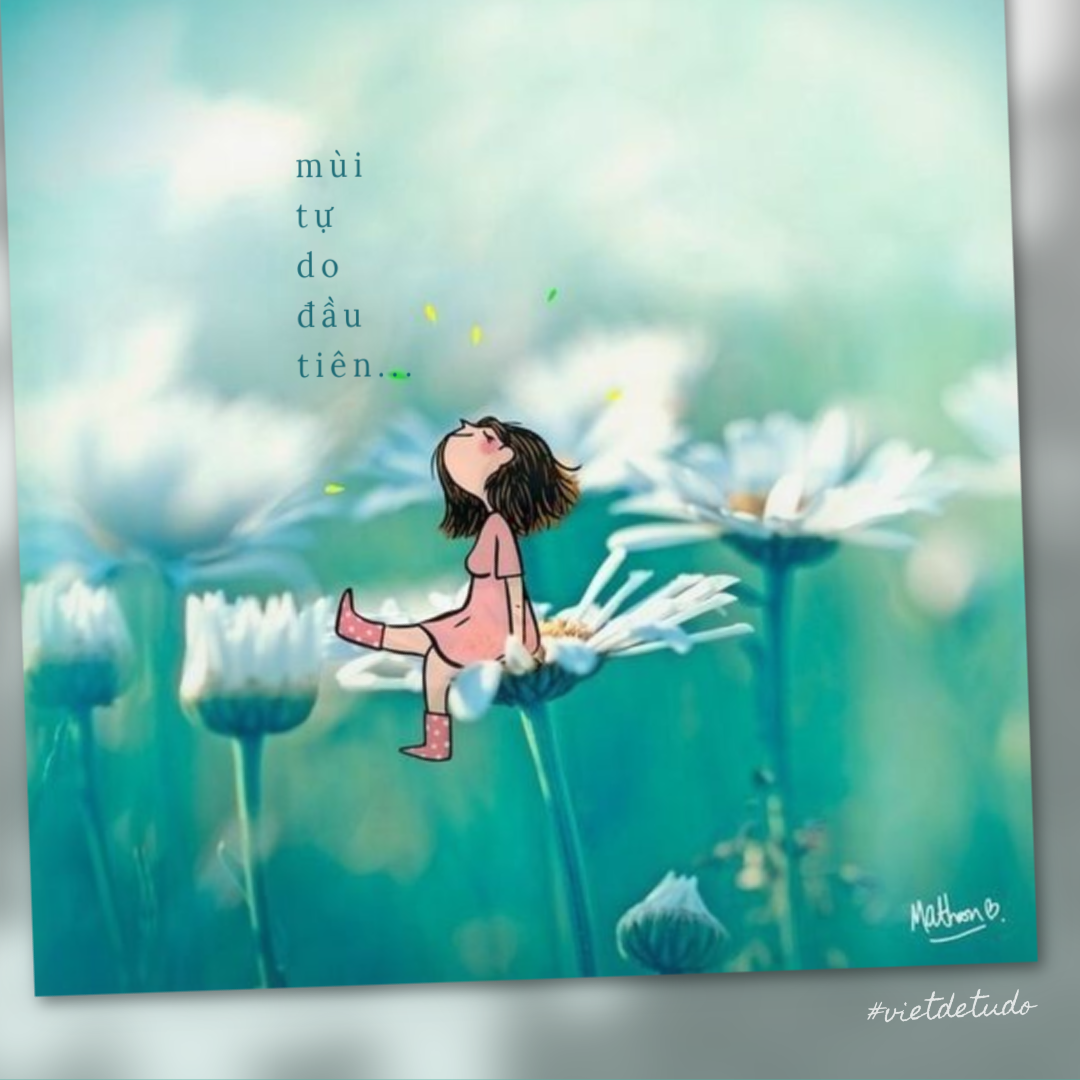 mùi tự do đầu tiên – Viết để tự do